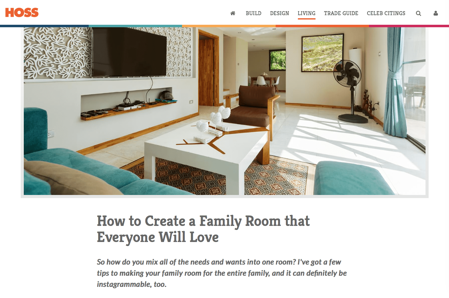 How to Create a Family Room that Everyone Will Love ‣ MyFixitUpLife