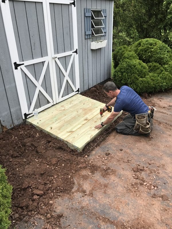 DIY Shed Ramp: How to build a shed ramp (video)