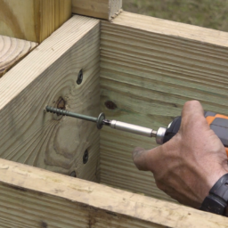 Building a Deck Video: How to install guard posts | MyFixitUpLife