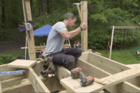 Building a Deck: How to install guard posts ‣ MyFixitUpLife