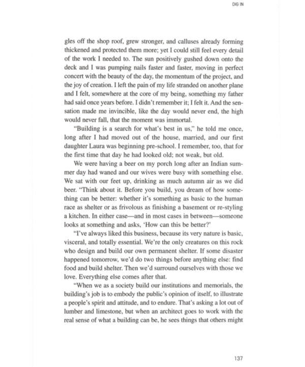 The Carpenter’s Notebook. This novel is a perfect gift idea for DIYers ...