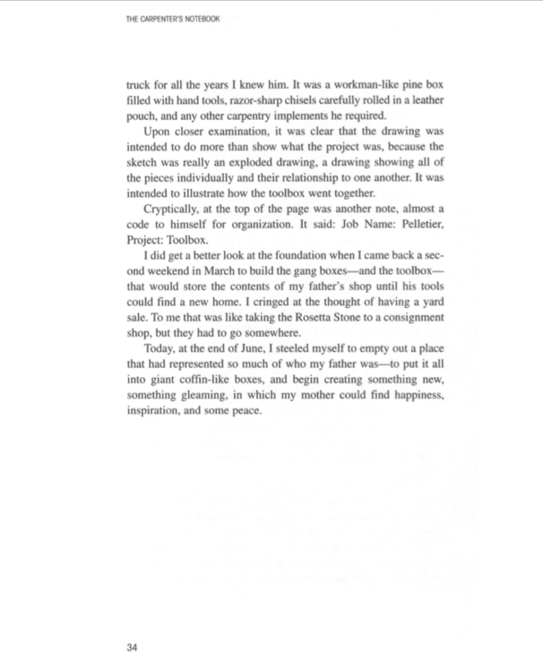 Our favorite gift idea: The Carpenter’s Notebook novel ‣ MyFixitUpLife