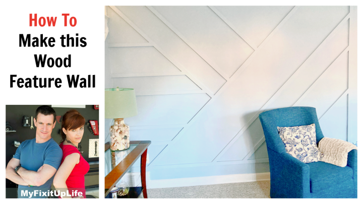 How to Make this Wood Feature Wall ‣ MyFixitUpLife