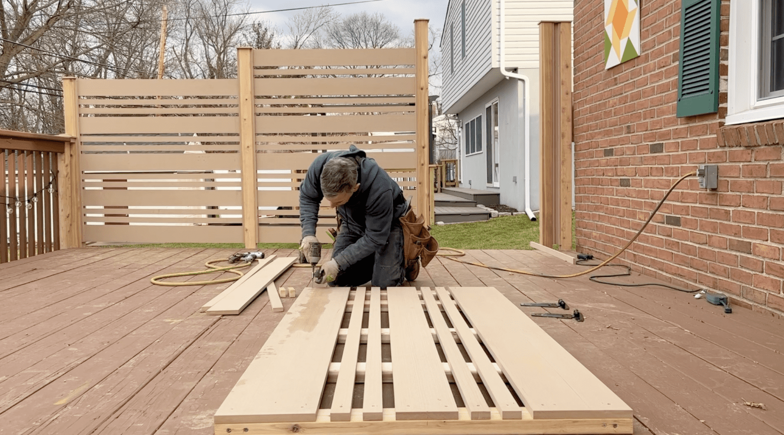 How-To Build a Privacy Screen On A Deck ‣ MyFixitUpLife