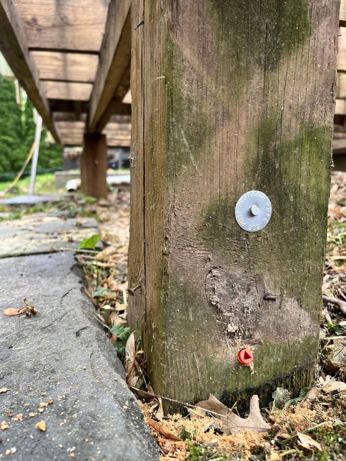 How to retreat deck posts so they last longer