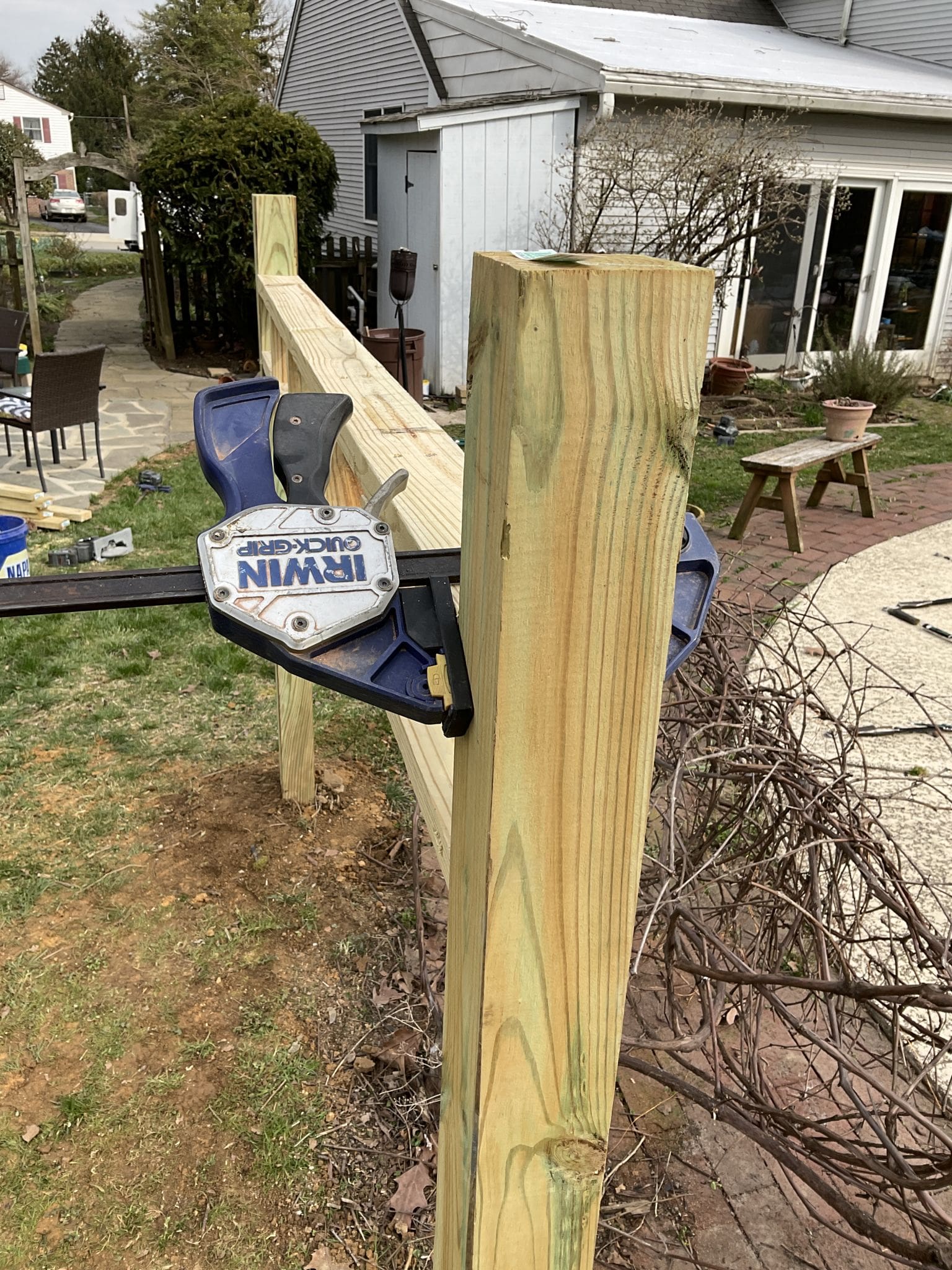 How to Build a Simple Backyard Grapevine Arbor