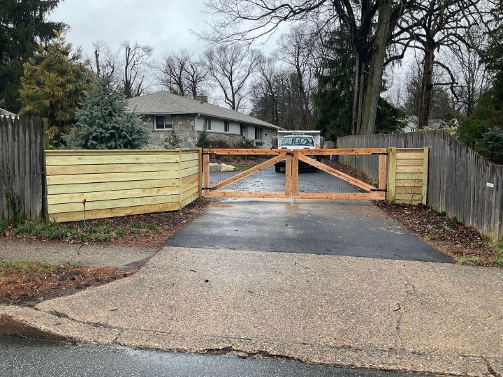 How To Build a Eye-Catching Wood Driveway Gate